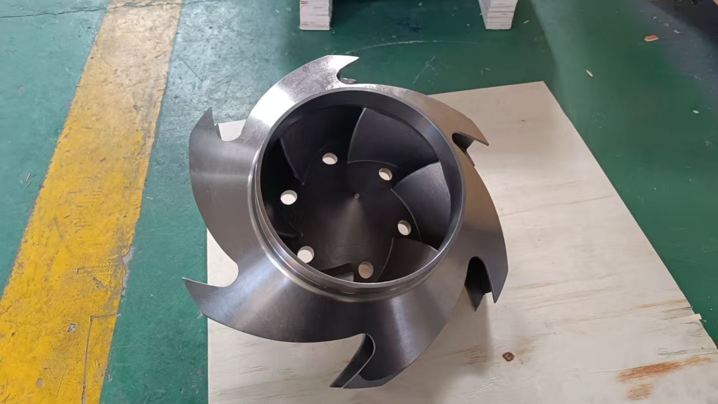 ANSI 8x6-16A Titanium Grade 3 Impeller-Shandong Precision Pumps Co., Ltd.